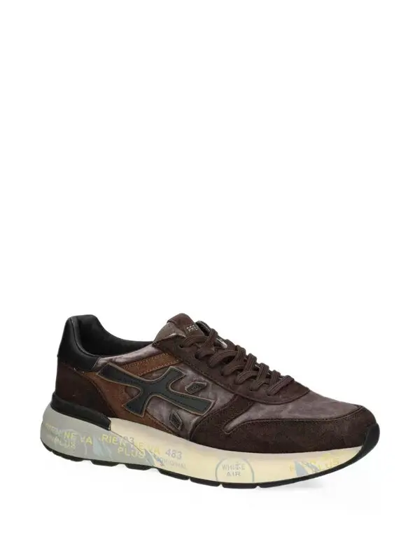 Premiata Mick 8434 Panelled Lace-up Sneakers