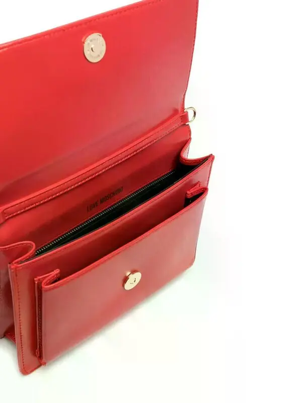 Moschino Logo-plaque Satchel Bag