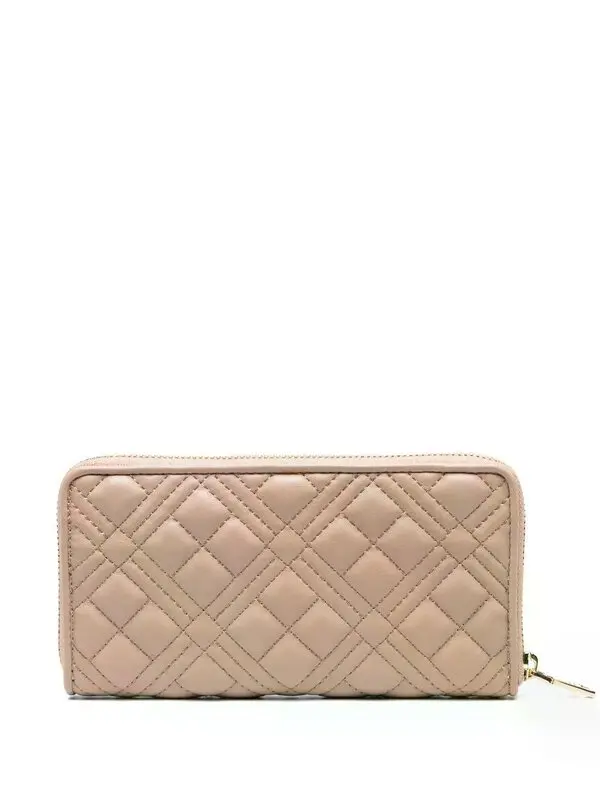 Moschino Logo-patch Quilted Purse