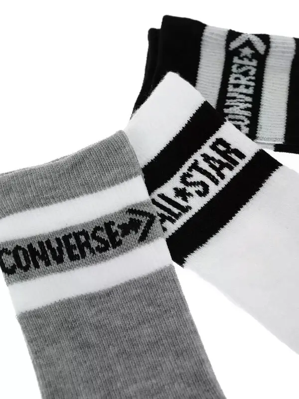 CONVERSE Set Of Three Crew Socks