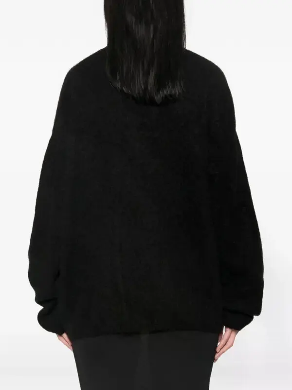 THE FRANKIE SHOP Crew Neck Oversized Sweater