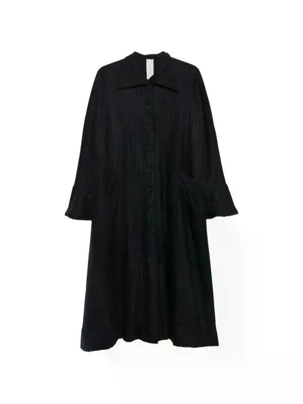 RICORRROBE Navy Pinstripe Coat