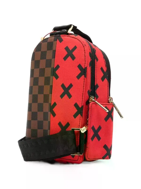 SPRAYGROUND Divide & Conquer Check-print Backpack