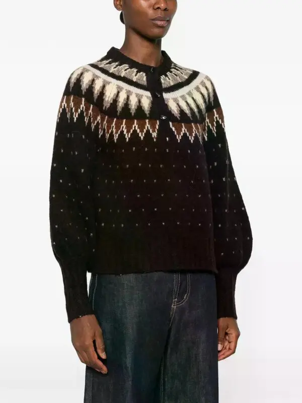 YERSE Pattern-knit Sweater
