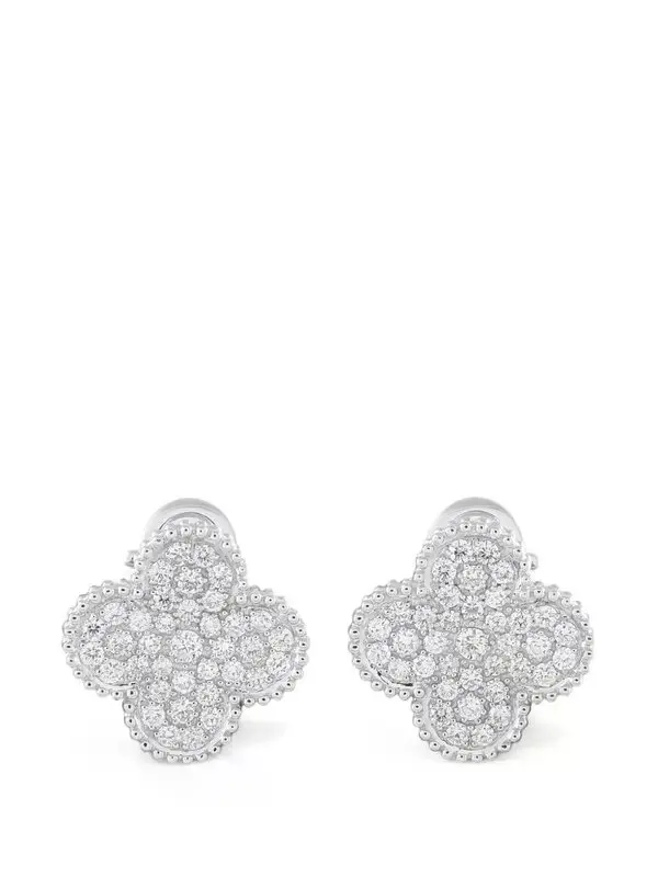 LB EXCLUSIVE Diamond Clover Earrings