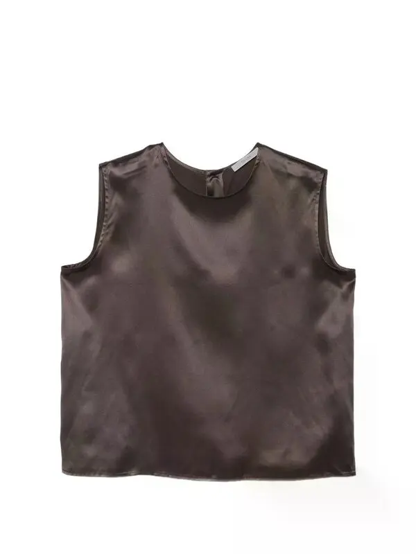 Dusan Crepe Satin Top