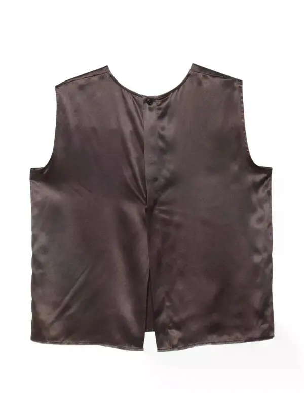 Dusan Crepe Satin Top
