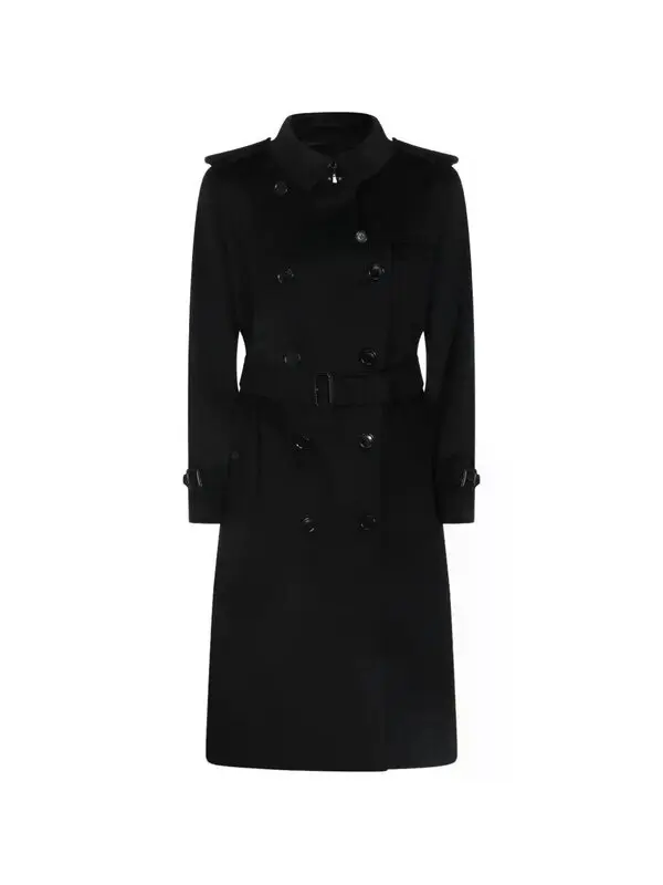 Burberry Double-breasted Belted Cashmere Coat