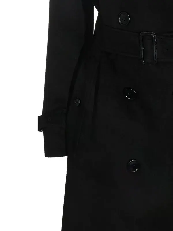 Burberry Double-breasted Belted Cashmere Coat