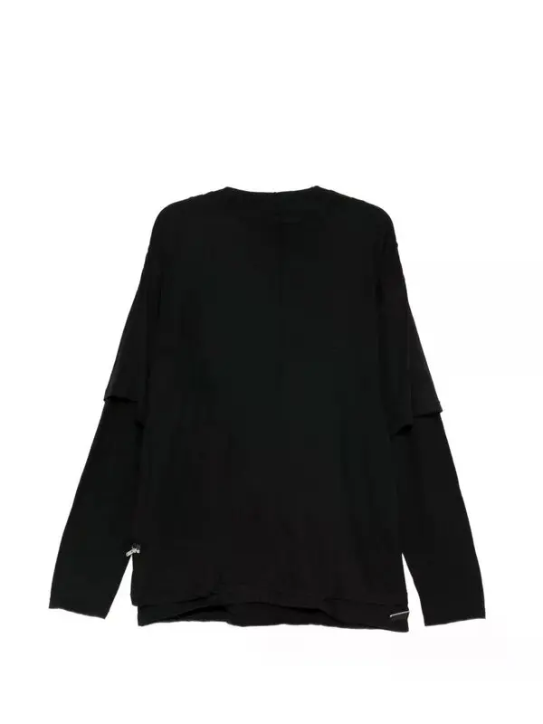 Undercover Zip-detail Layered Long-sleeve T-shirt