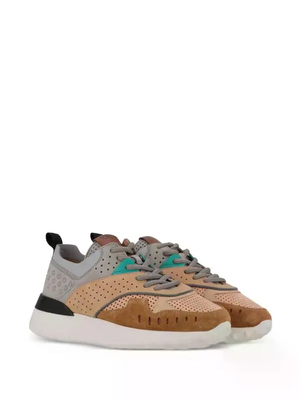 TOD'S Perforated Panelled Sneakers