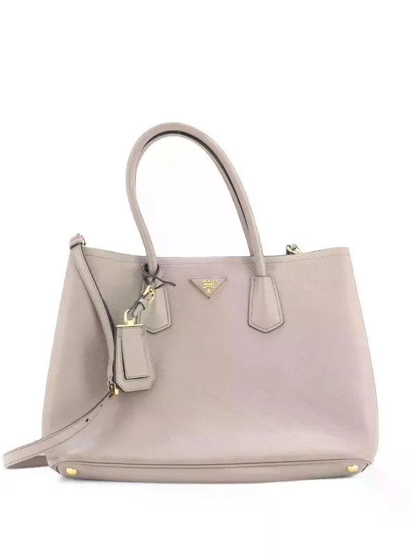 Prada Cuir Double Saffiano Leather Large Tote Bag