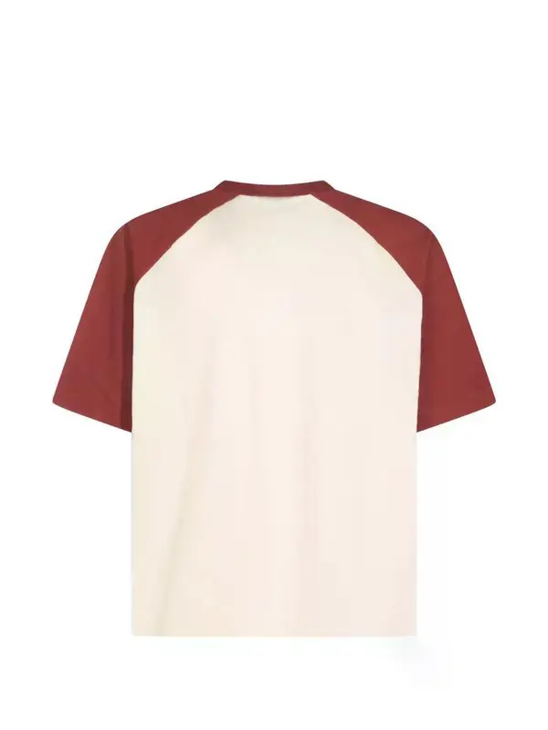 DAILY PAPER Raglan-sleeve Logo-print T-shirt