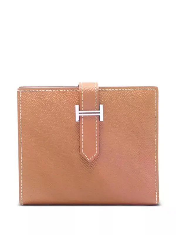 Hermès 2023 Bearn Compact Bi-fold Wallet - Brown