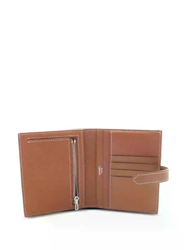 Hermès 2023 Bearn Compact Bi-fold Wallet - Brown