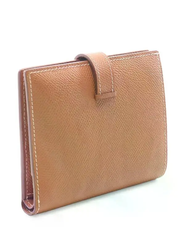 Hermès 2023 Bearn Compact Bi-fold Wallet - Brown
