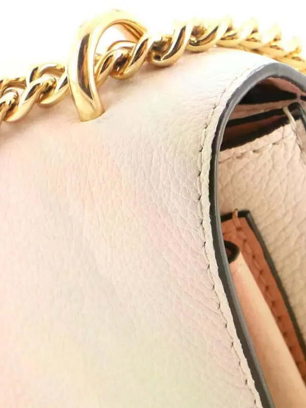 LOUIS VUITTON Mylockme Handbag Leather Bb Crossbody Bag
