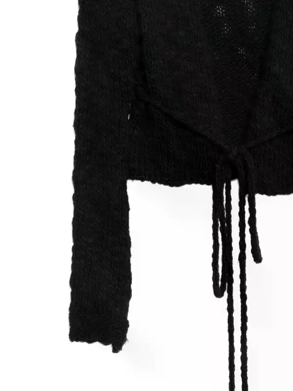 Fendi 1990s Tie-fastening Cardigan