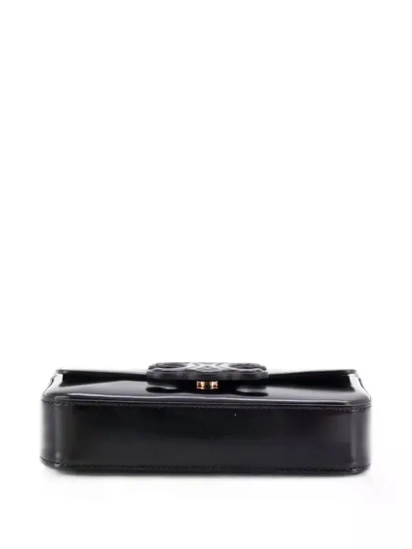Celine Triomphe Chain Leather Small Shoulder Bag