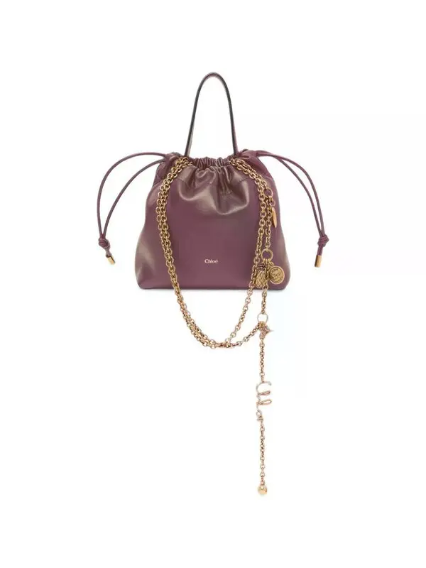 Chloé Mini Icons Drawstring Shoulder Bag