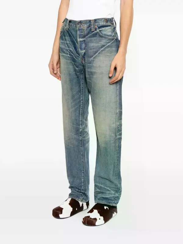 Mastercraft Union Faded Whiskered Jeans