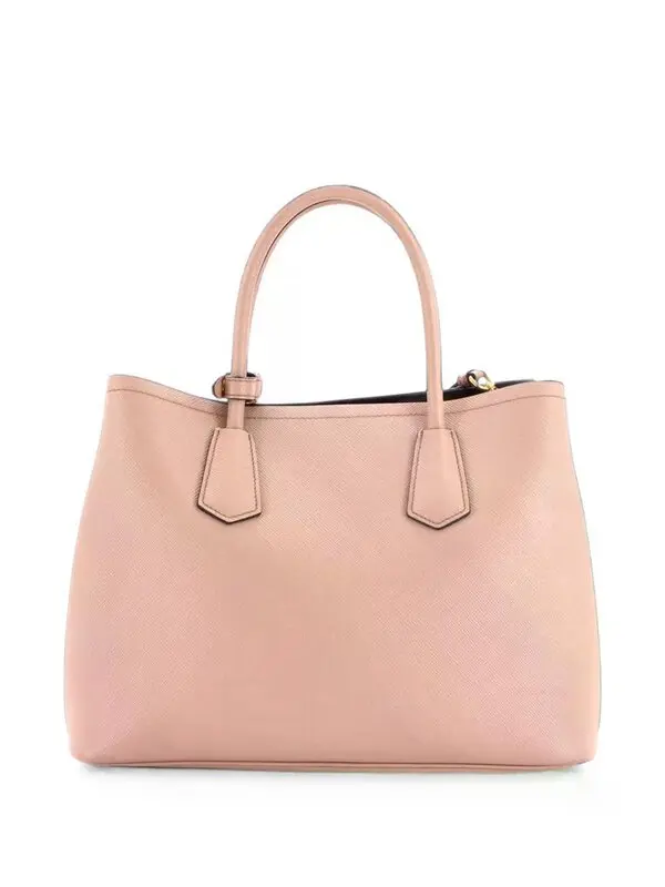 Prada Cuir Double Saffiano Leather Medium Tote Bag