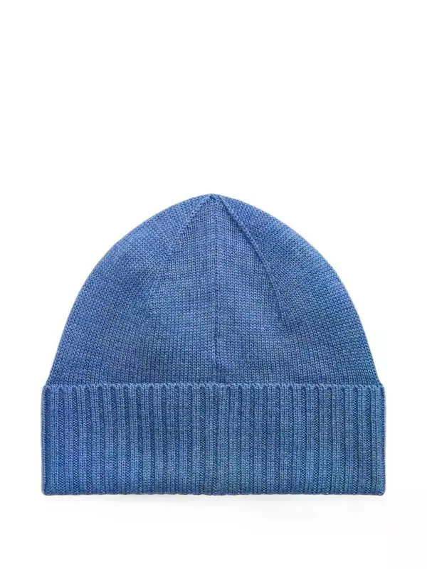 Polo Ralph Lauren Signature Pony Wool Beanie - Blue