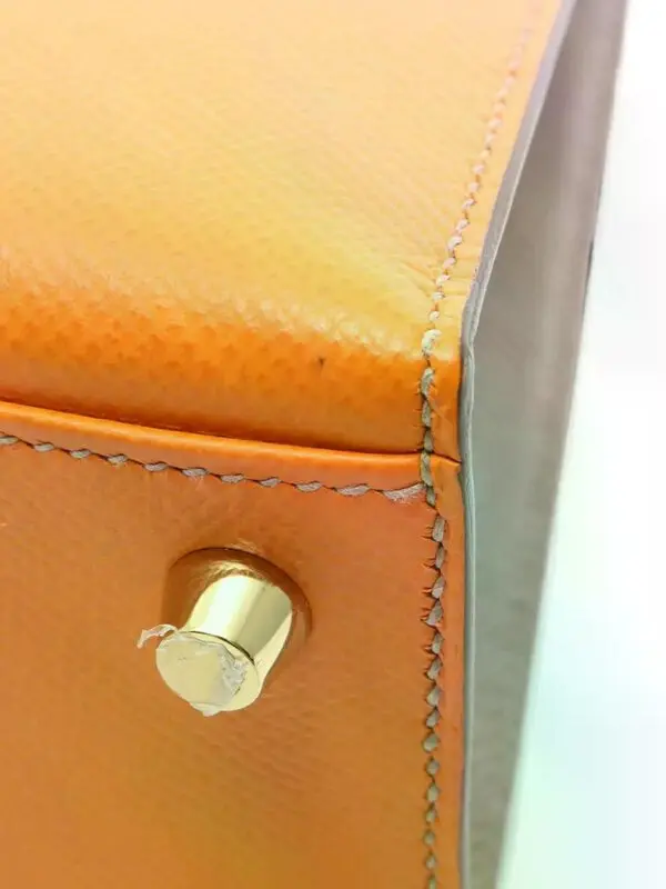 Hermès Kelly 25 Tote Bag - Orange