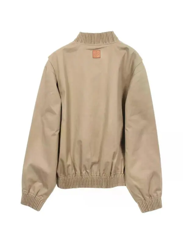 LOUIS VUITTON 2010s Embroidered Bomber Jacket