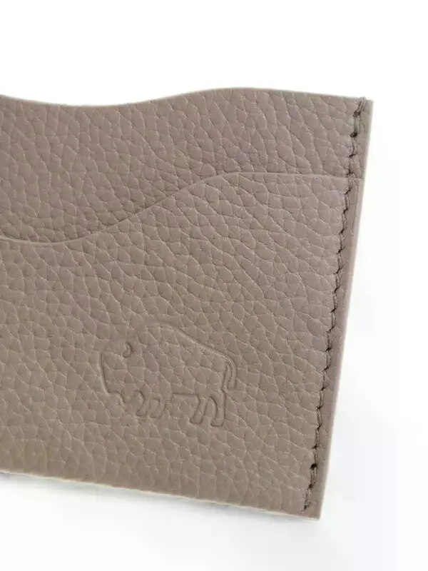 Il Bisonte Orion Hammered Leather Card Holder