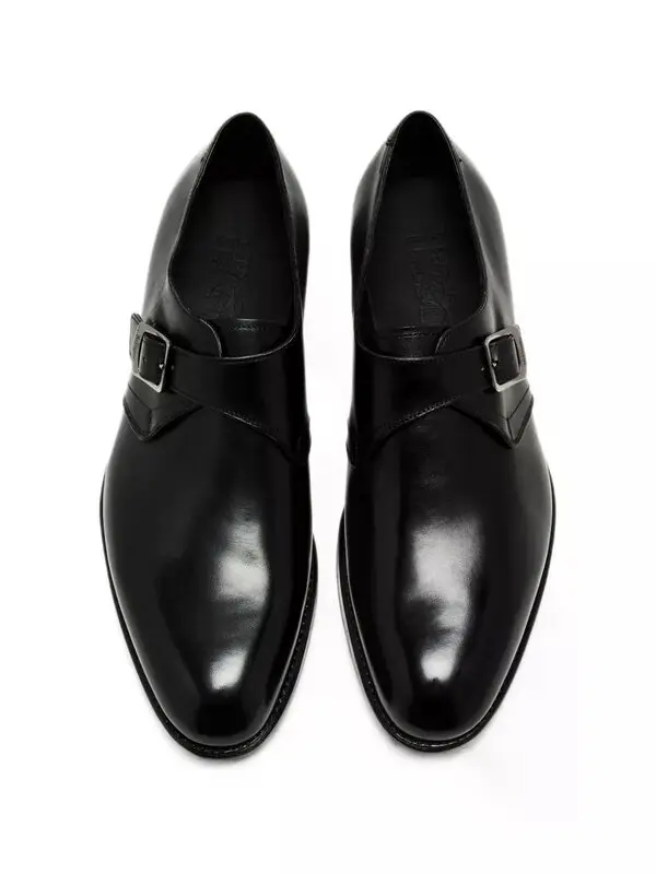 FERRAGAMO Sullivan Buckle-fastening Monk Shoes