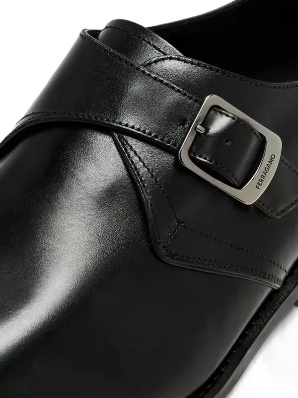 FERRAGAMO Sullivan Buckle-fastening Monk Shoes