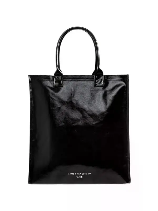 ANINE BING Leonie Coated Canvas Tote