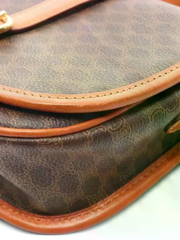 Celine 2000s Macadam Shoulder Bag