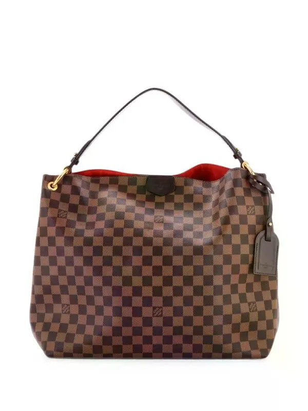 LOUIS VUITTON Graceful Handbag Damier Mm Hobo Bag