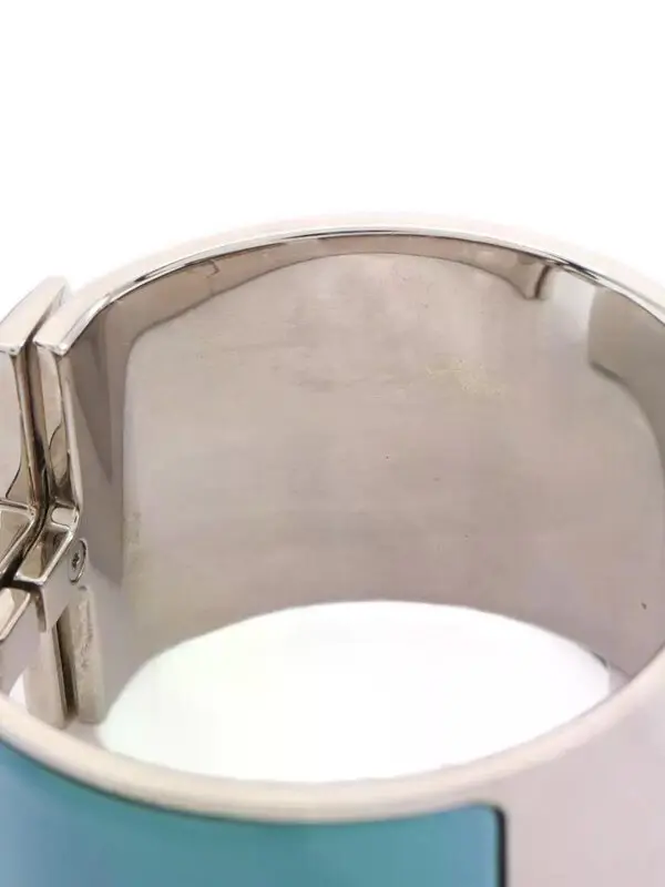 Hermès 2010s Tgm Click Clack Enamel Bangle