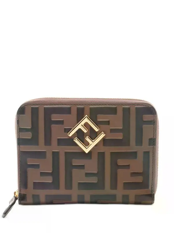 Fendi 2020s Ff Diamond Wallet