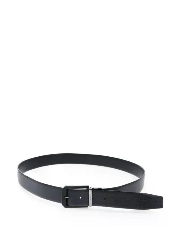 Zegna Reversible Logo-engraved Belt
