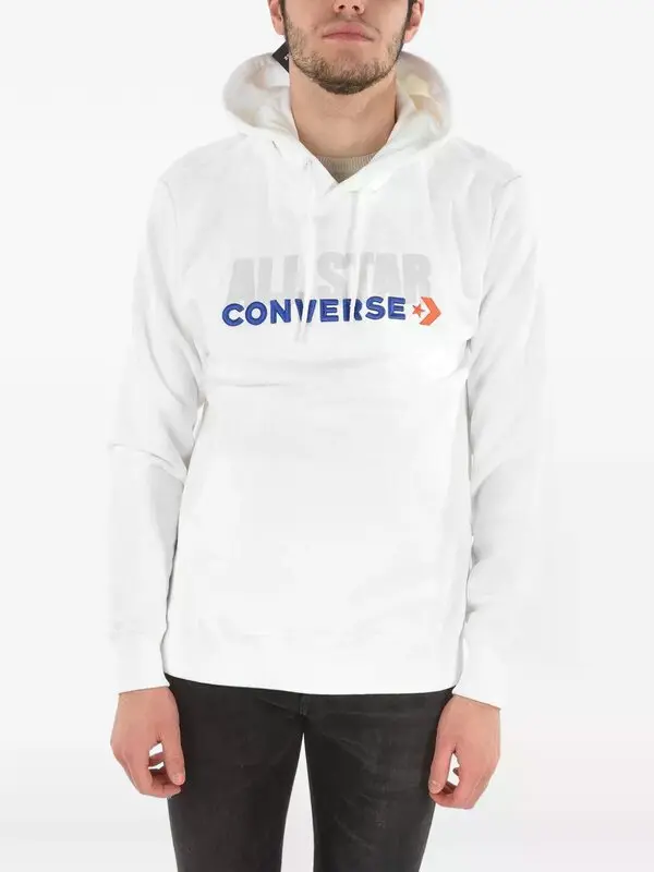 CONVERSE All Star Logo-print Hoodie