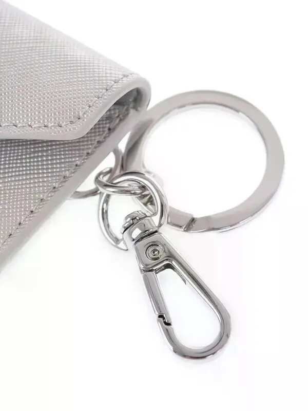 Moschino Logo-plaque Envelope Keychain