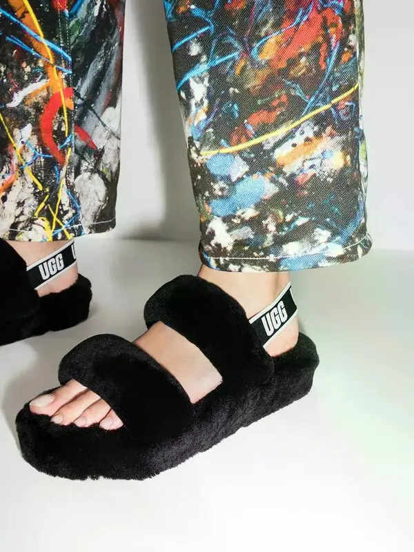 UGG Oh Yeah Shearling Slides