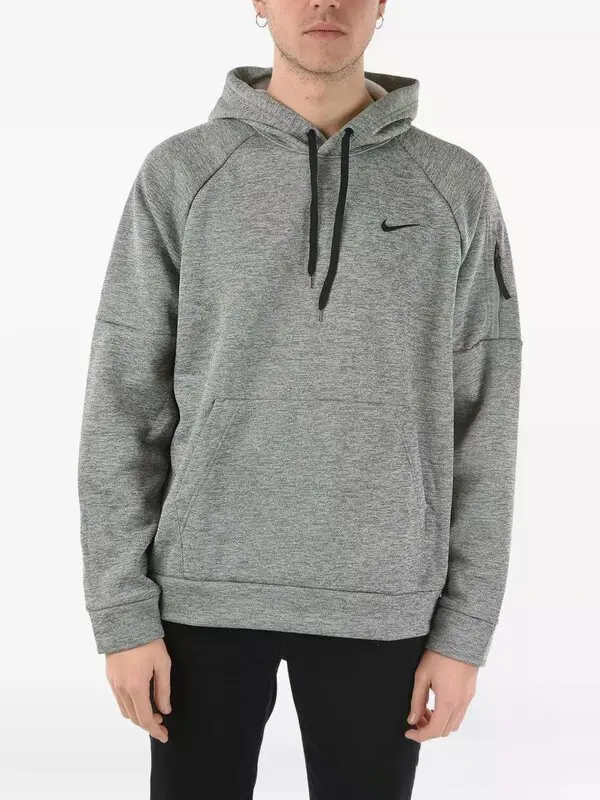 Nike Therma-fit Zip-pocket Hoodie - Grey