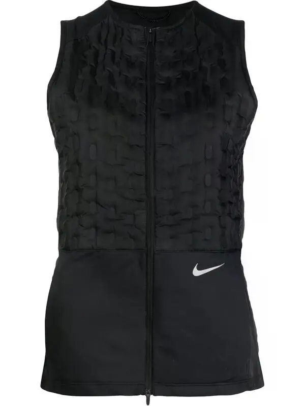 Nike Sleeveless Logo-print Jacket