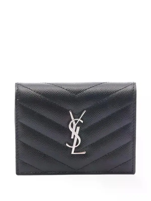Saint Laurent 2020s Cassandre Leather Wallet
