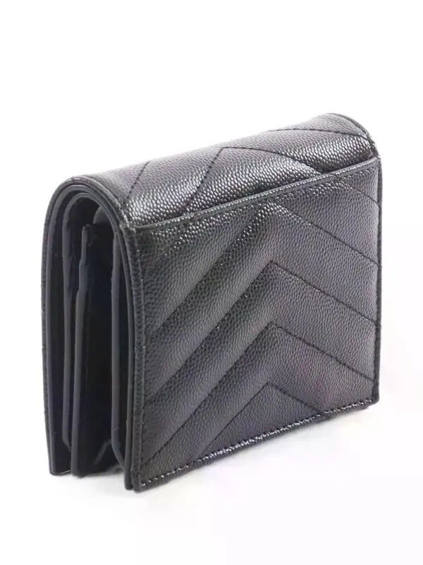 Saint Laurent 2020s Cassandre Leather Wallet