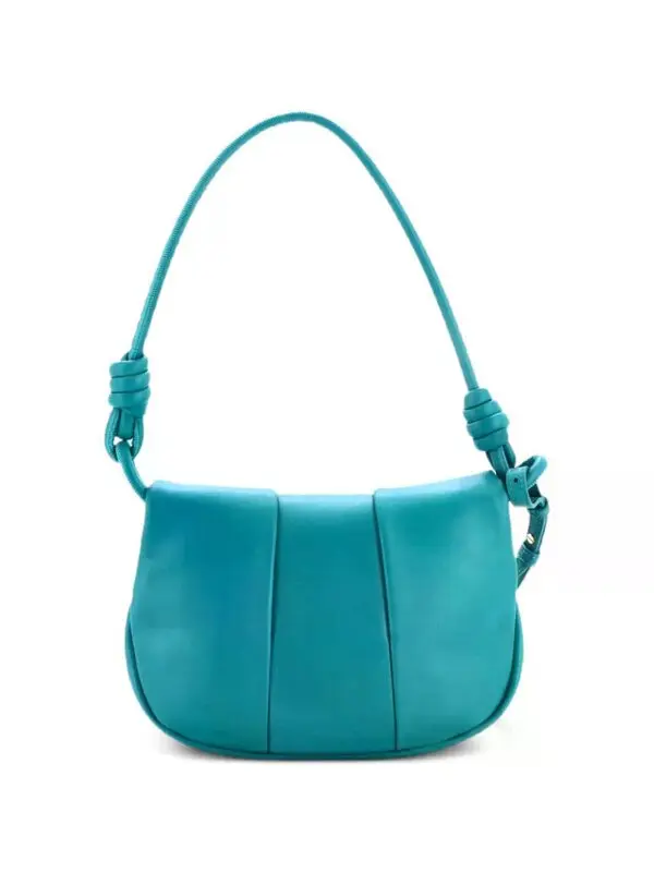 Loewe Paseo Leather Shoulder Bag - Blue