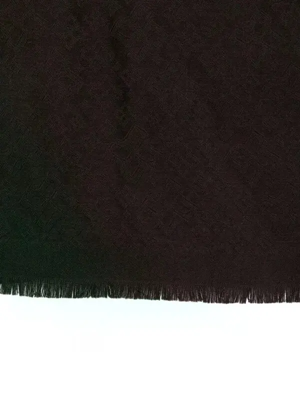 Tagliatore Logo-jacquard Fringed Scarf