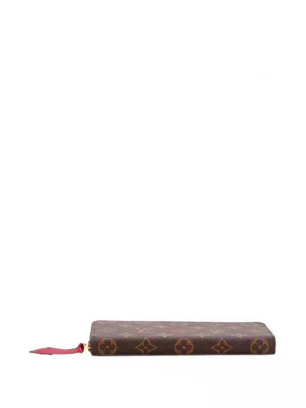 LOUIS VUITTON Clemence Wallet Monogram Canvas Small Wallets
