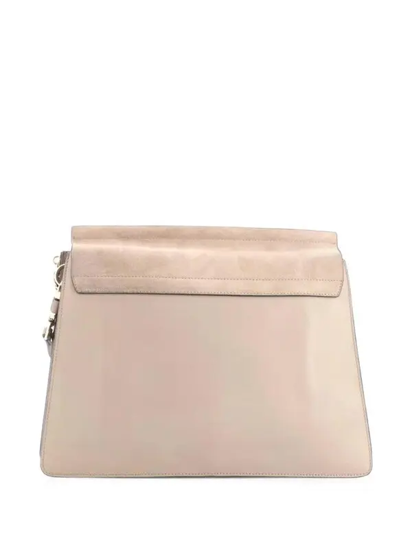 Chloé Faye Leather And Suede Medium Shoulder Bag