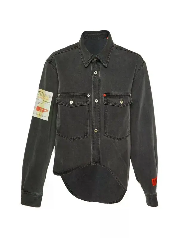 Heron Preston Cotton Oversized Shirt
